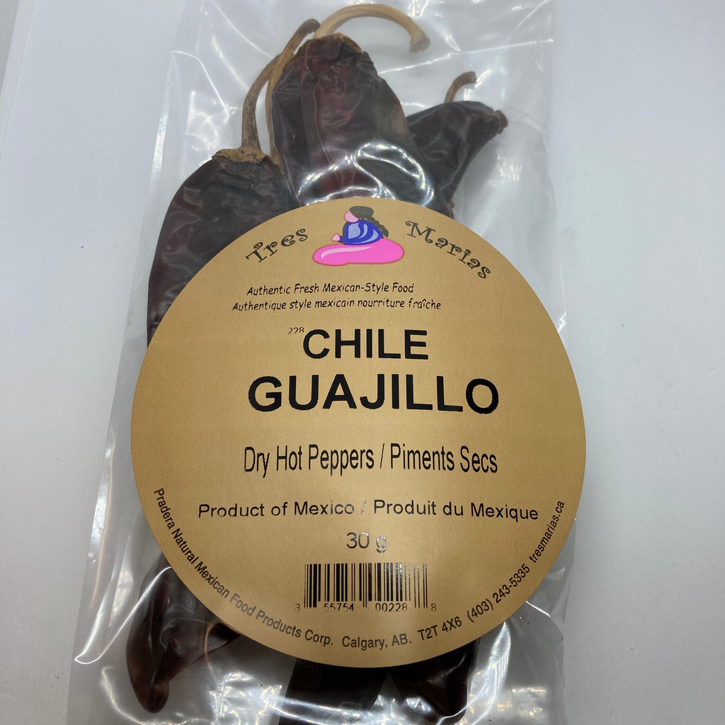 Buy Chile Guajillo Medium 30 g in, from Tresmarias– Fresh & Healthy ...