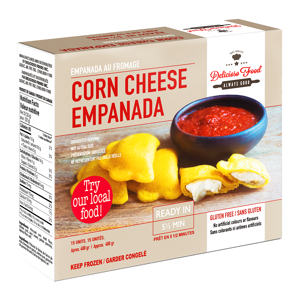 Buy DF empanada corn cheese in, from Tresmarias– Fresh & Healthy Food ...